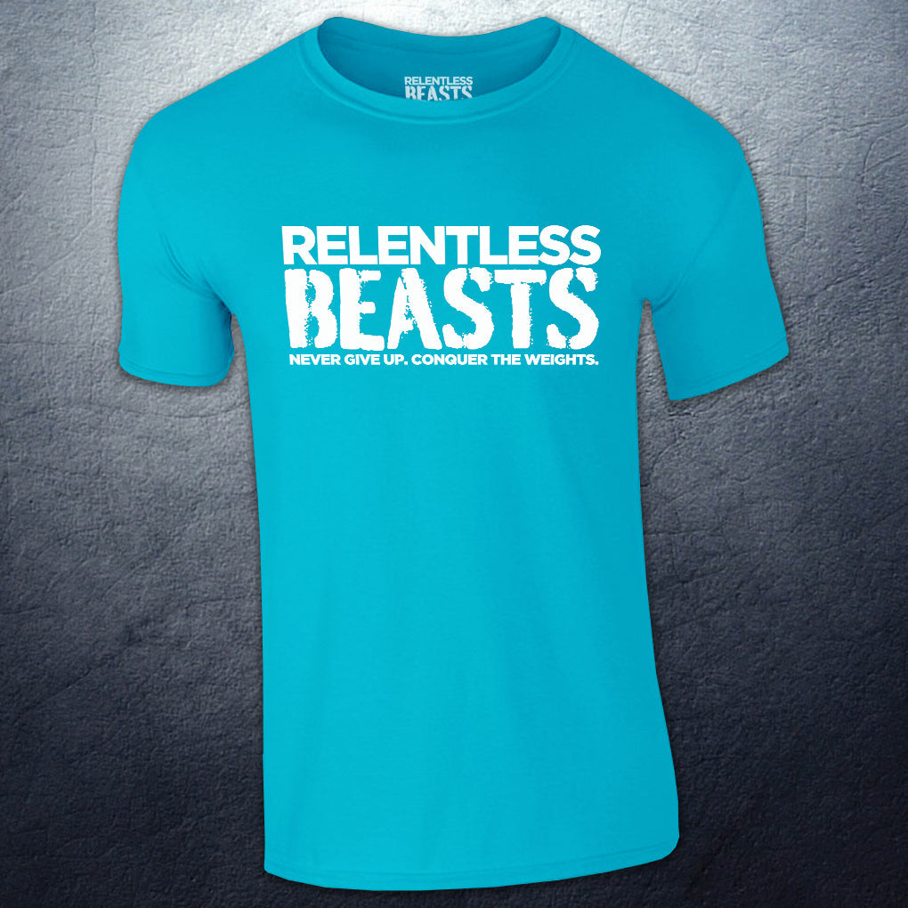 RELENTLESS BEASTS Beast Blue ‘Beast Man’ T-Shirt