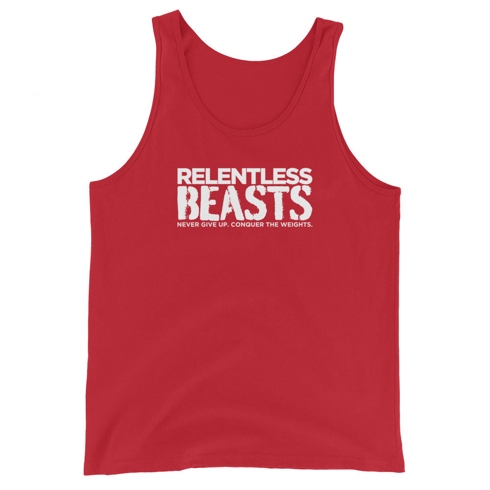 RELENTLESS BEASTS 'Original Logo' Bodybuilding & Gym Wear Vest